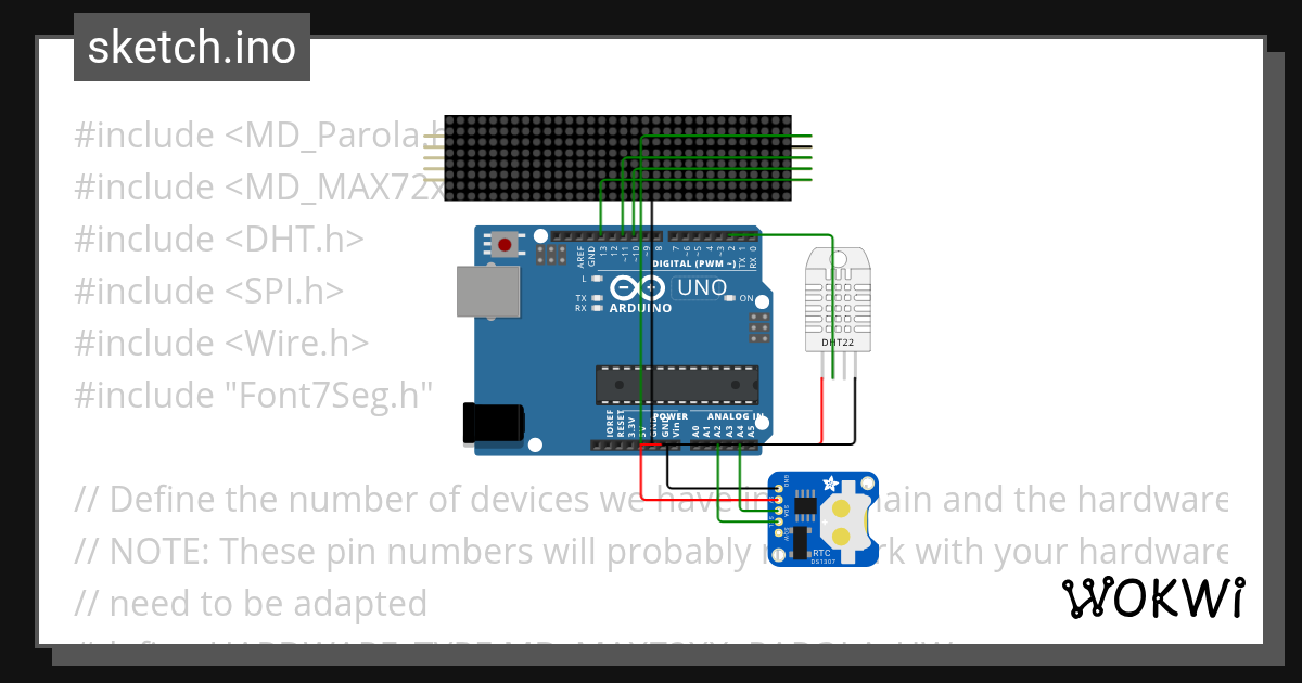 clock - Wokwi ESP32, STM32, Arduino Simulator