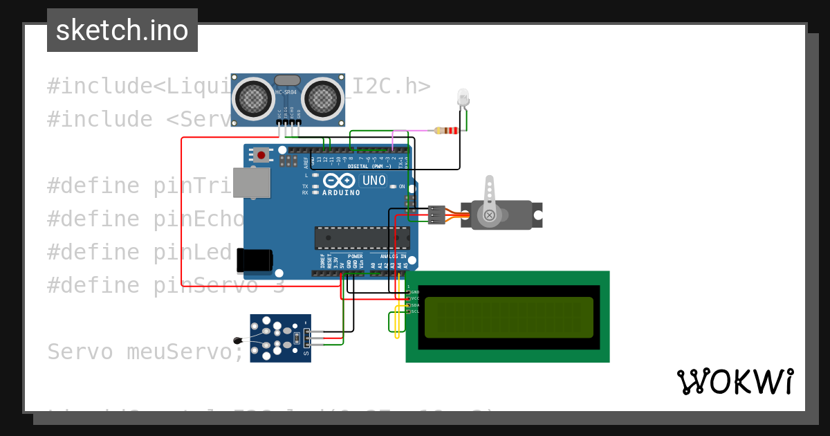 Radar Eletronico Wokwi Esp32 Stm32 Arduino Simulator 1896