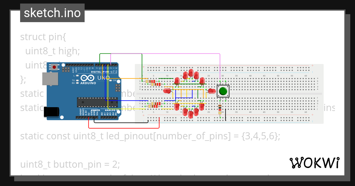 Charlieplexing_Cyclone - Wokwi ESP32, STM32, Arduino Simulator
