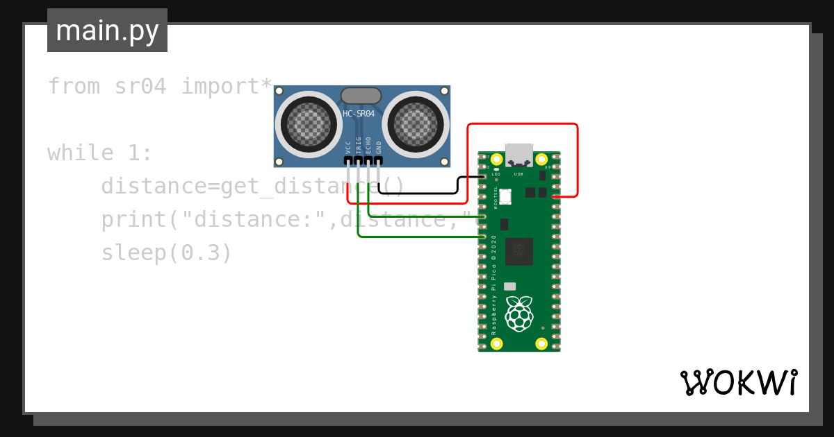 Ultrasonic Tuto Wokwi Esp32 Stm32 Arduino Simulator 5326