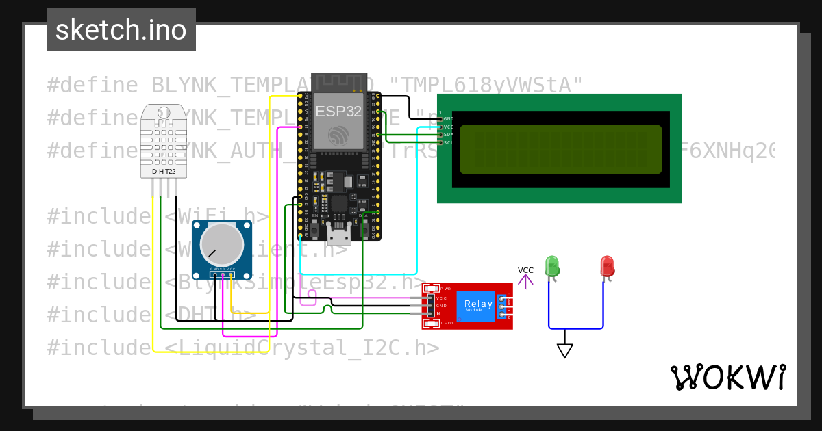 Permentasi Tempeujang Hendar Wokwi Esp32 Stm32 Arduino Simulator 