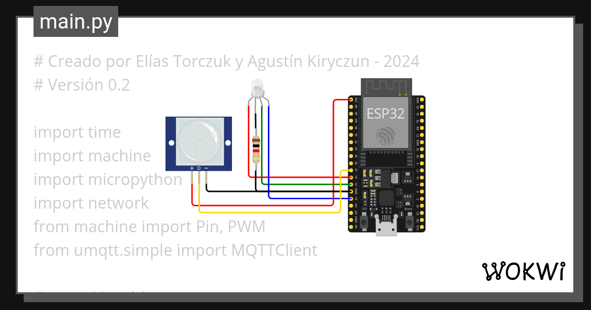 SmartLight - Wokwi ESP32, STM32, Arduino Simulator