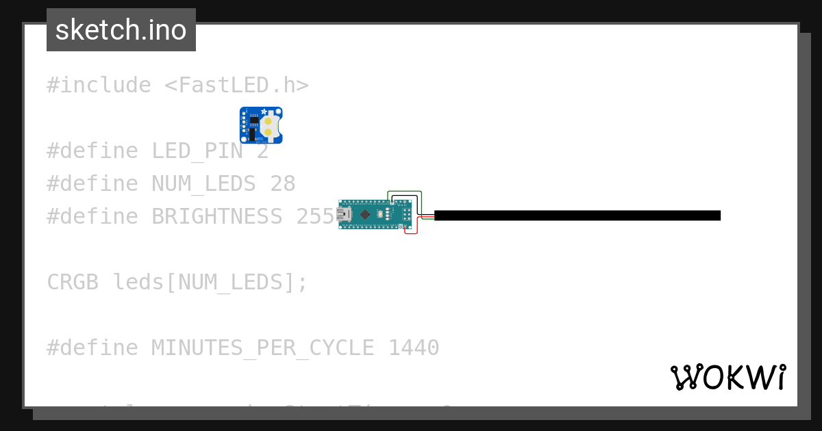 Daynight Sim Wokwi Esp32 Stm32 Arduino Simulator 9133