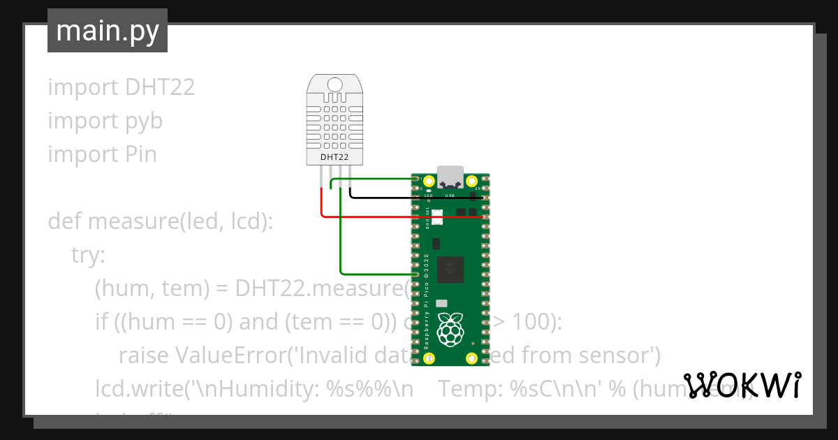 Temperature Sensor With Pi Pico Copy Wokwi Esp32 Stm32 Arduino Simulator 