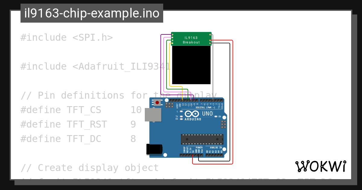 Il9163 Chip Graphical Test By Arvind Copy 3 Wokwi Esp32 Stm32 Arduino Simulator