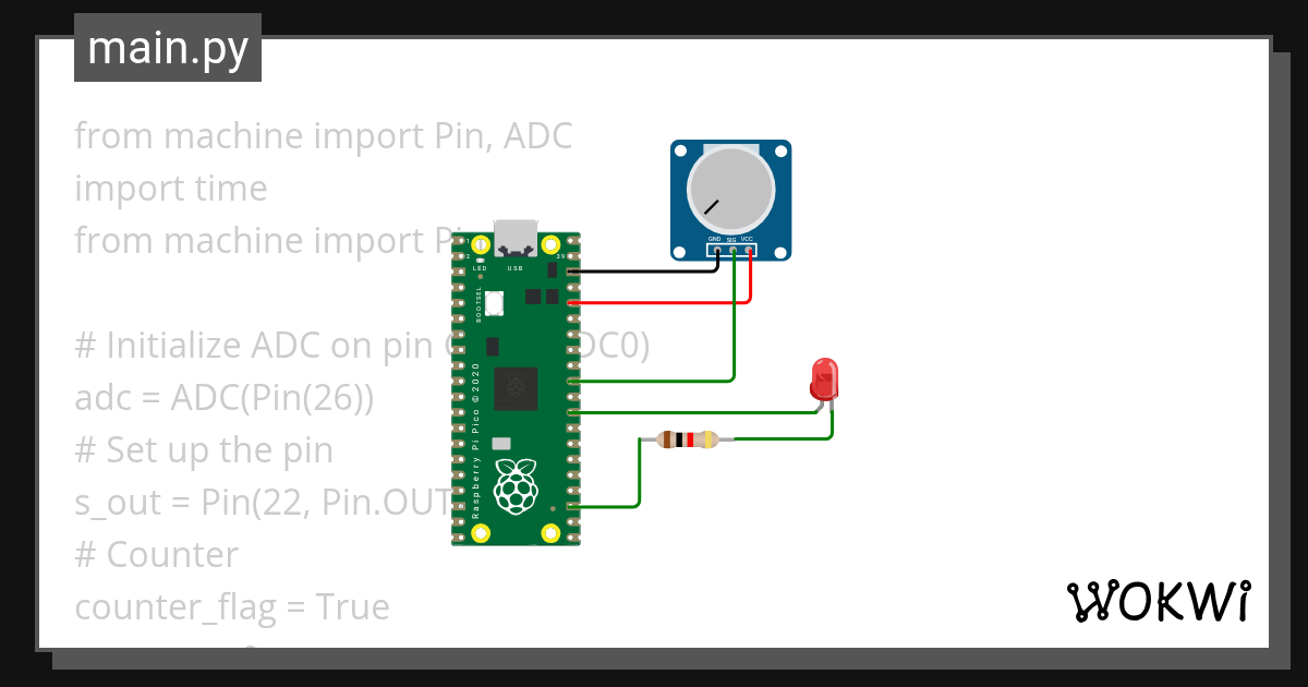 IR_Counter - Wokwi ESP32, STM32, Arduino Simulator