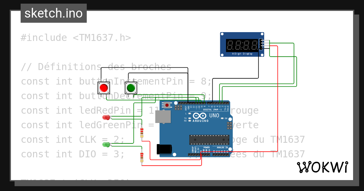 Tp Groupe Finale Wokwi Esp32 Stm32 Arduino Simulator