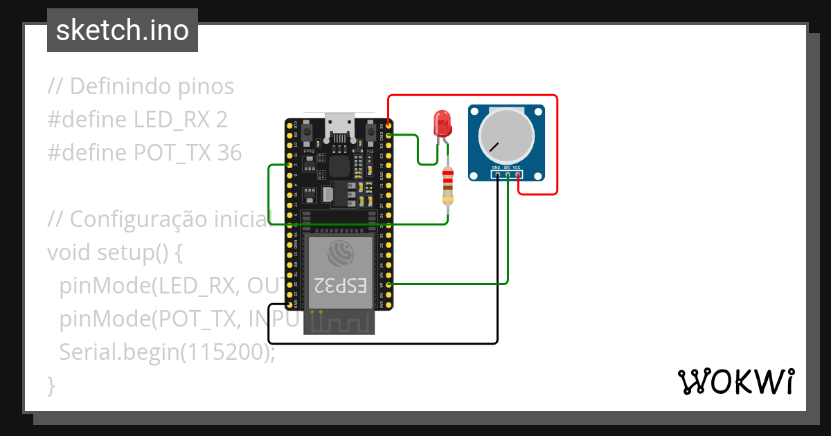 AVALIACAO 6 - Wokwi ESP32, STM32, Arduino Simulator