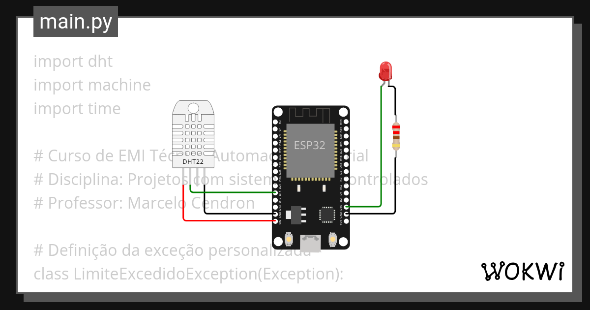 MicroPython Blink ESP32 Copy (2) - Wokwi ESP32, STM32, Arduino Simulator
