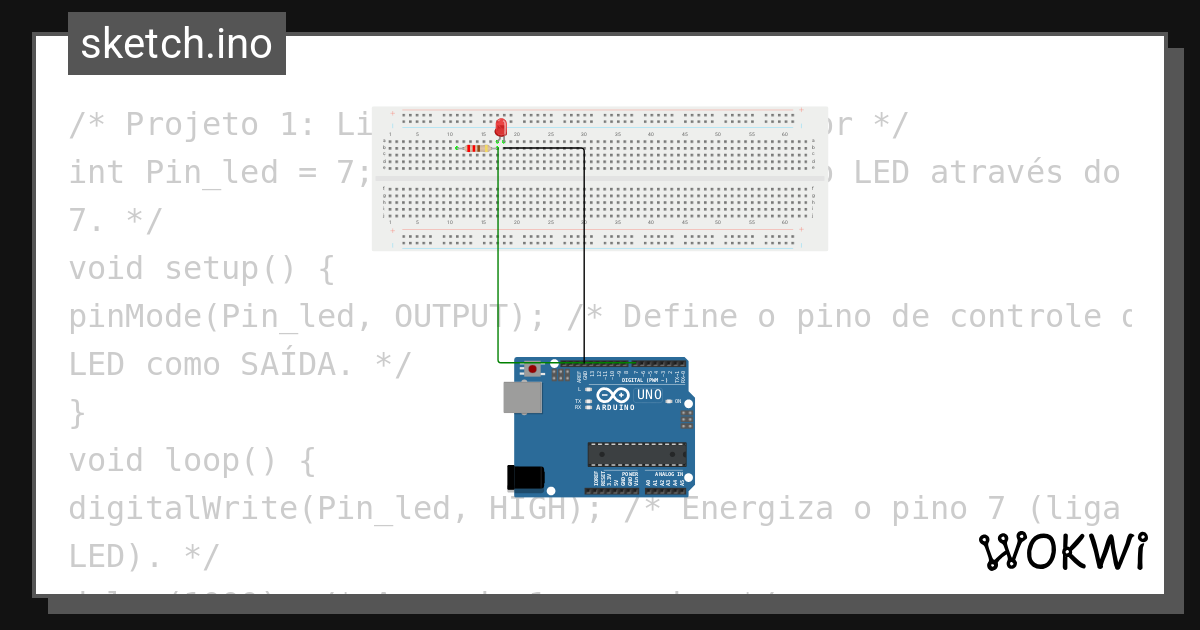 Física Aula 8 Wokwi Esp32 Stm32 Arduino Simulator 2342