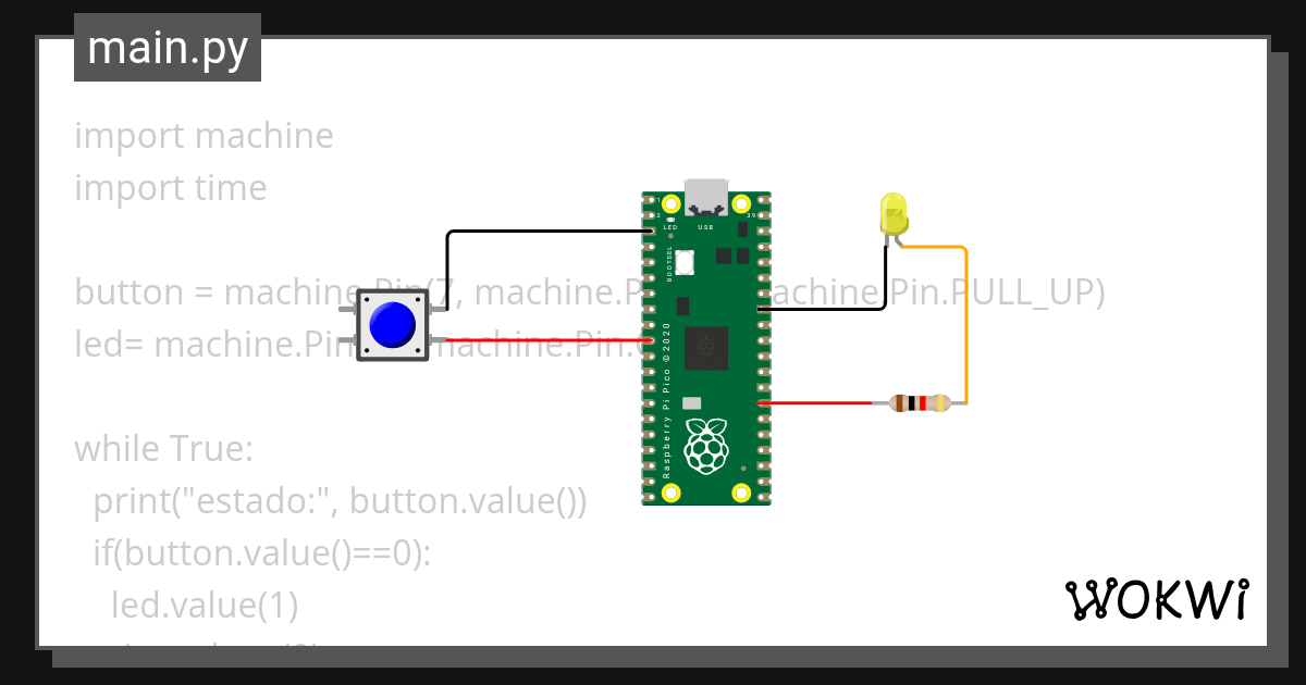 Encendido Wokwi Esp32 Stm32 Arduino Simulator