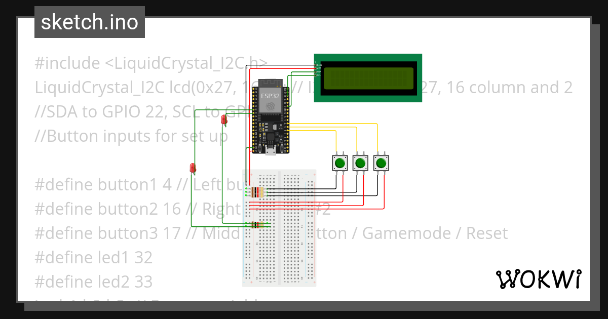 Game Bucket ESP32 v1 Copy hotpot - Wokwi ESP32, STM32, Arduino Simulator