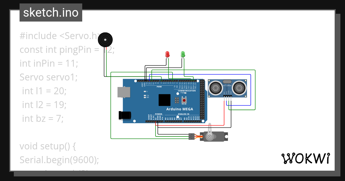 เครื่องกดเจล เลขทื่10 Se21 Wokwi Esp32 Stm32 Arduino Simulator 0706