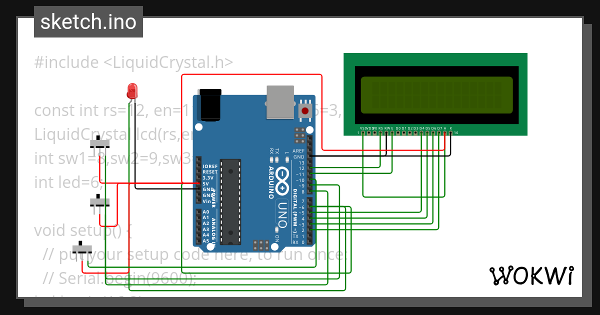 lcd_watertank - Wokwi ESP32, STM32, Arduino Simulator