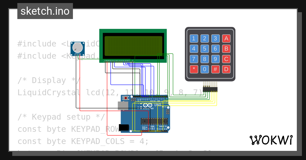 Calculator Wokwi Esp32 Stm32 Arduino Simulator 1249