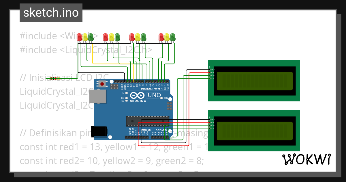 simpang4 - Wokwi ESP32, STM32, Arduino Simulator