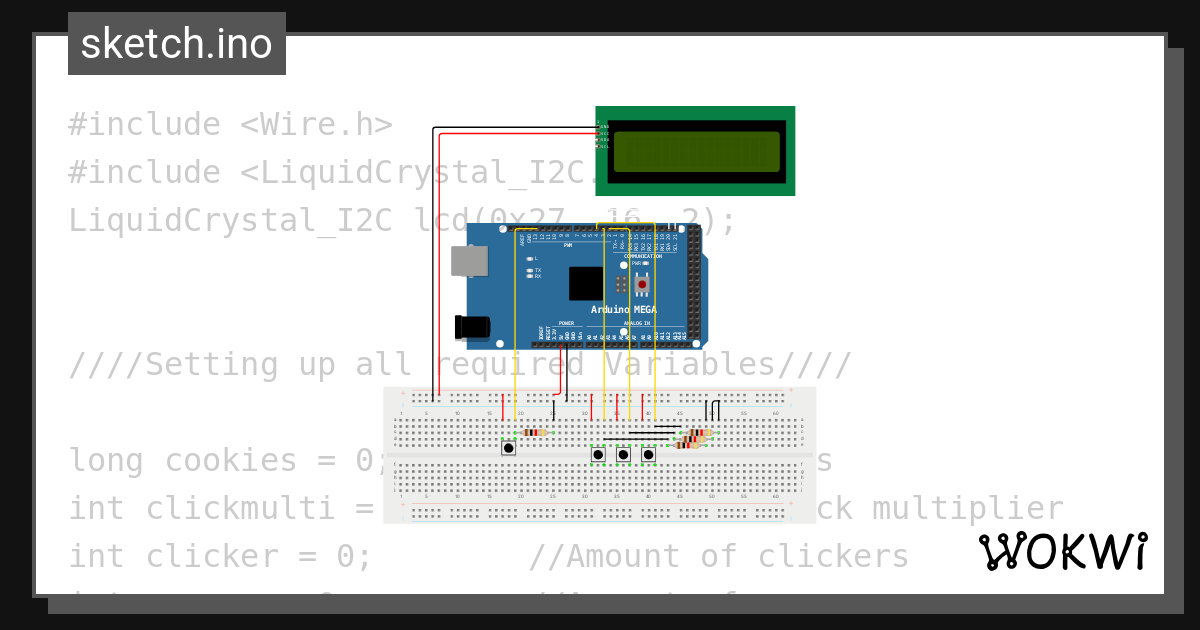 Cookie Clicker Wokwi Esp32 Stm32 Arduino Simulator 9522
