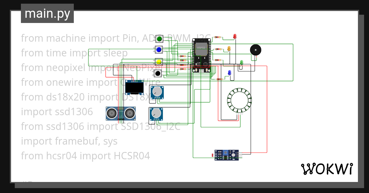 Carte ENIM - HC-SR04 Copy - Wokwi ESP32, STM32, Arduino Simulator