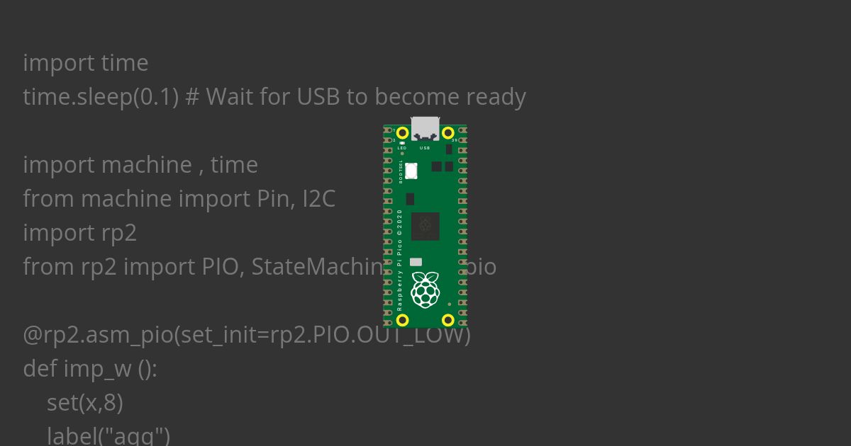 Raspberry Pi Pico on Wokwi - Online ESP32, STM32, Arduino Simulator