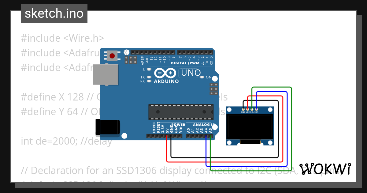 oled print Data Type - Wokwi ESP32, STM32, Arduino Simulator