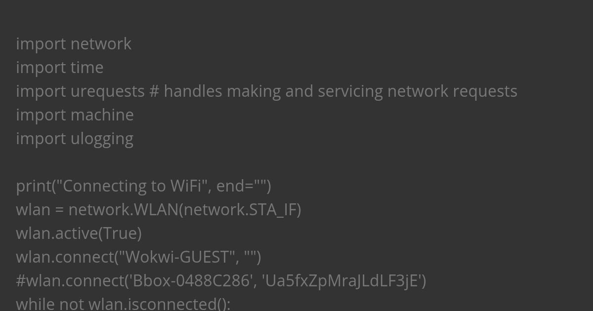 Raspberry Pi Pico on Wokwi - Online ESP32, STM32, Arduino Simulator Raspberry Pi Pico on Wokwi - Online ESP32, STM32, Arduino Simulator