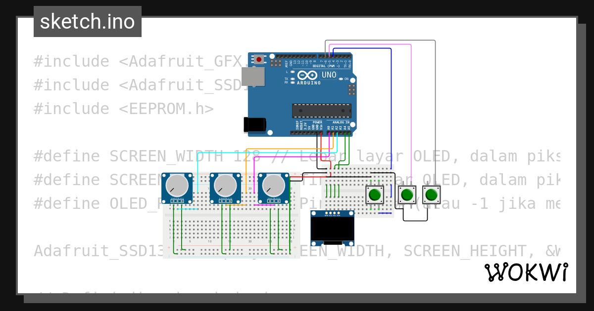 Spedometer Wokwi Esp32 Stm32 Arduino Simulator 1565