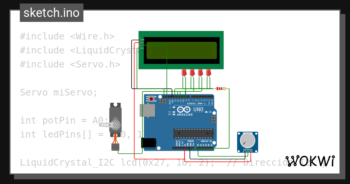 Leds Con Servo Motor Copy Wokwi Esp32 Stm32 Arduino Simulator 0853