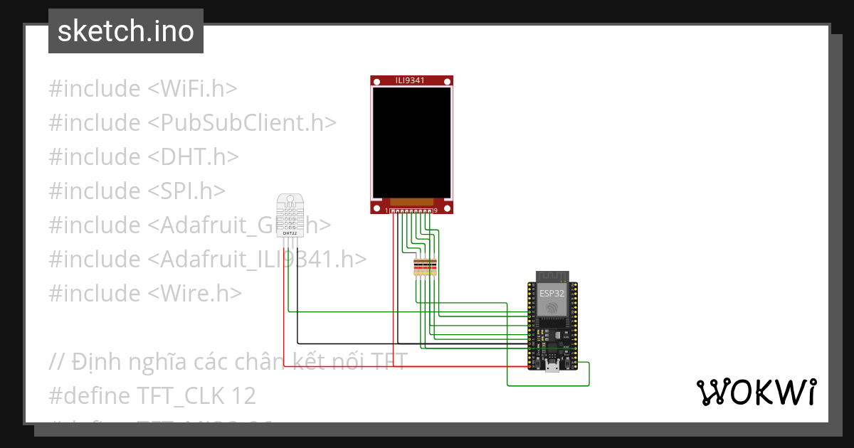 MQTT - Wokwi ESP32, STM32, Arduino Simulator