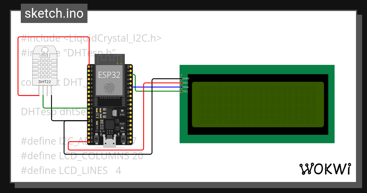 i2c - Wokwi ESP32, STM32, Arduino Simulator