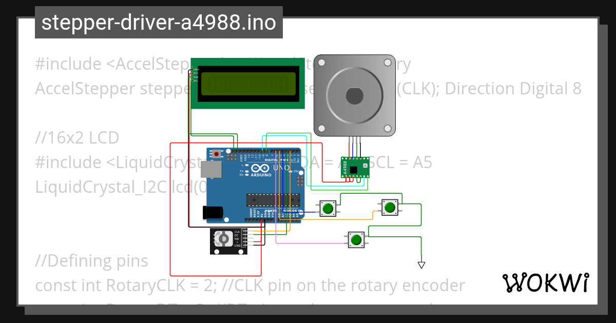 Cwccwstoptrack ใช้ Input Pullup Wokwi Esp32 Stm32 Arduino Simulator 7658