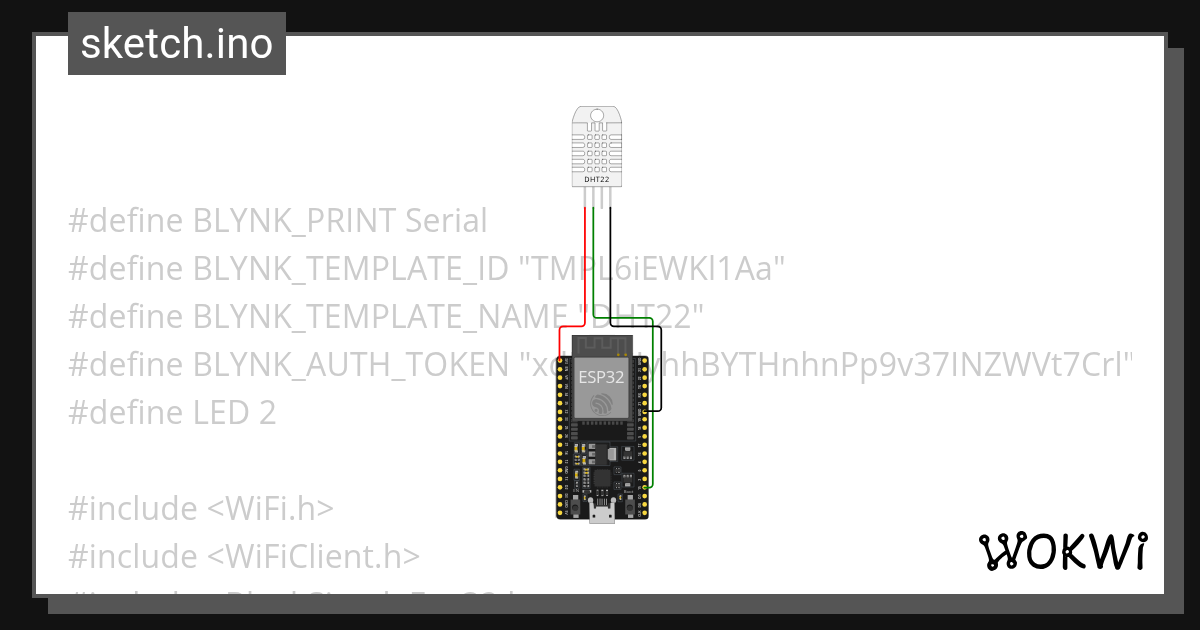 TRI JOB 6 DHT SUHU - Wokwi ESP32, STM32, Arduino Simulator
