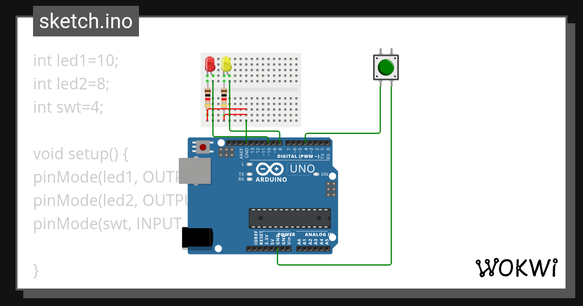 Switch Wokwi Esp32 Stm32 Arduino Simulator 7305