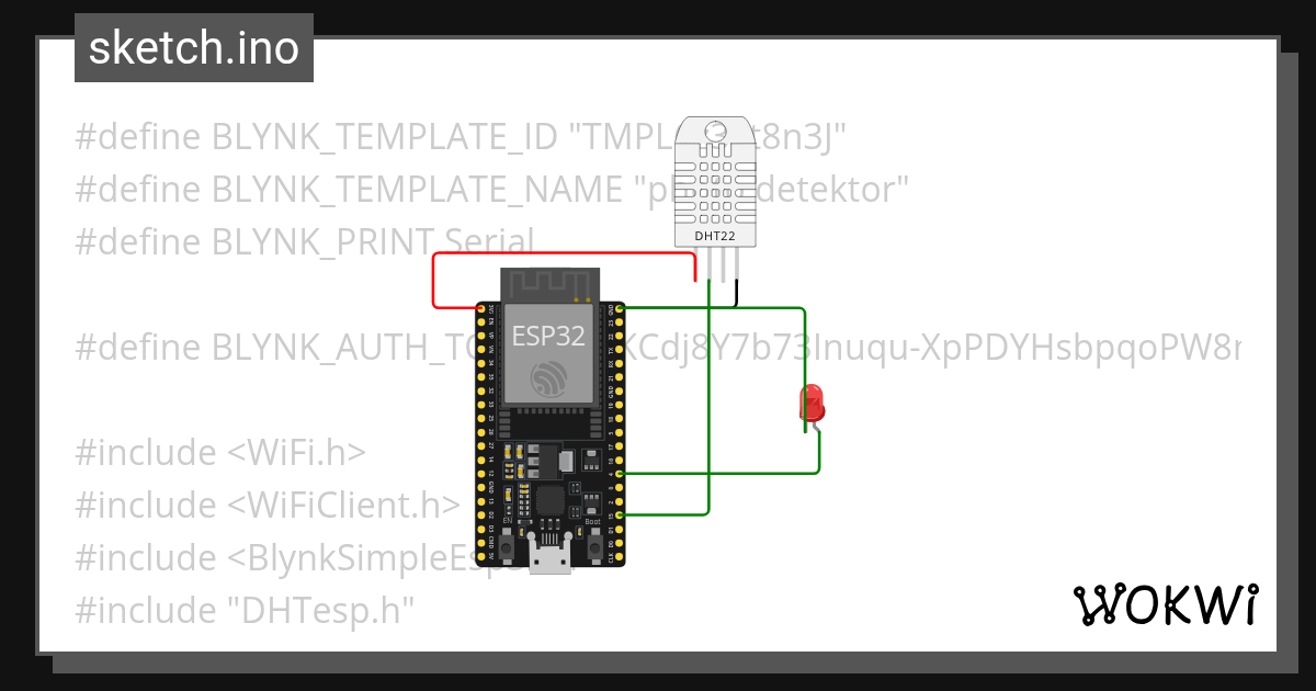 Dht22 Lampu Kandang Ayam 1 Wokwi Esp32 Stm32 Arduino Simulator 5230