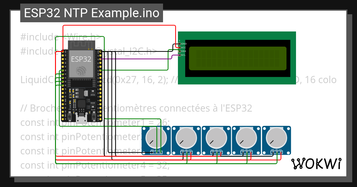 ESP32 NTP Example.ino Copy - Wokwi ESP32, STM32, Arduino Simulator