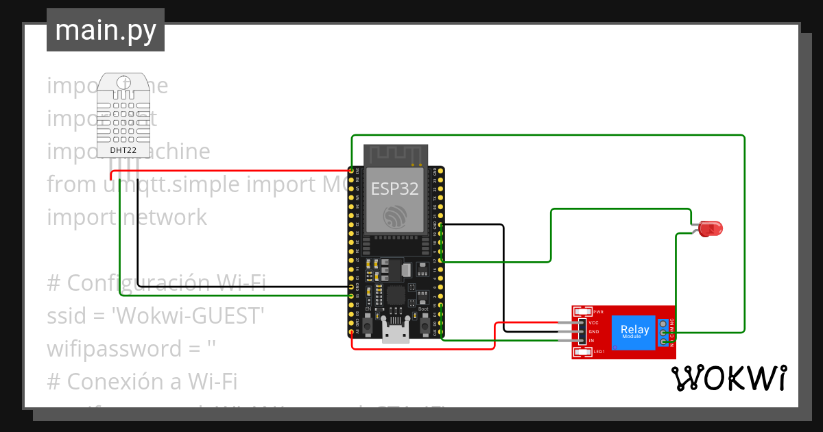 MicroPython MQTT Weather Logger (ESP32) Copy (2) - Wokwi ESP32, STM32 ...