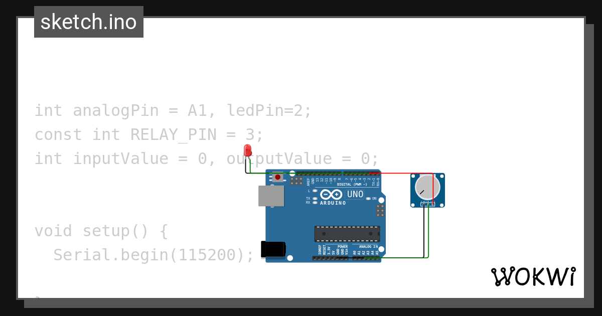Potentiometer Wokwi Esp32 Stm32 Arduino Simulator 9311
