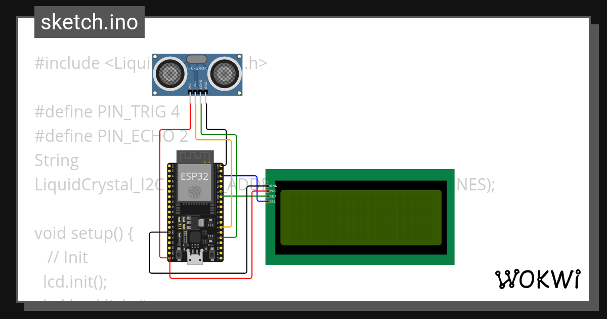 I2c u - Wokwi ESP32, STM32, Arduino Simulator