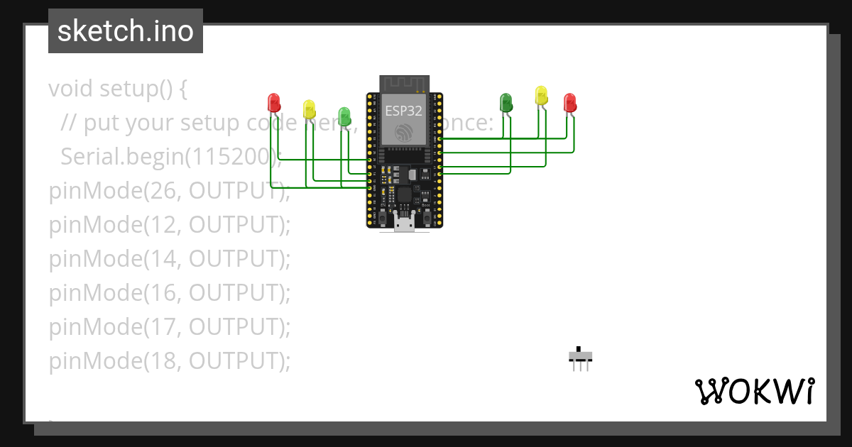vj - Wokwi ESP32, STM32, Arduino Simulator