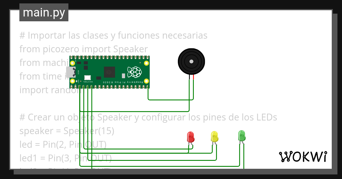 Raspberry Pi Pico Passive Buzzer (picozero) Copy (2) - Wokwi ESP32 ...