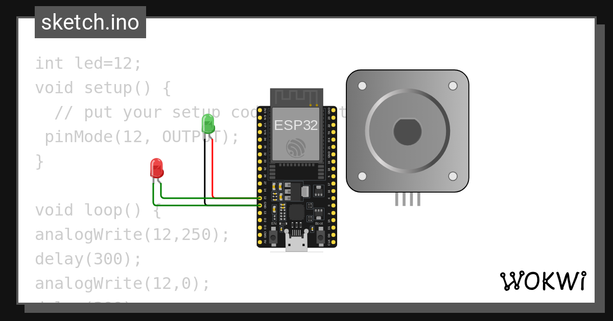 Led12 Wokwi Esp32 Stm32 Arduino Simulator 4403