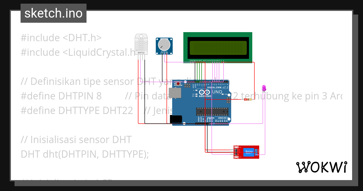 Penetas Telur Ayam Wokwi Esp32 Stm32 Arduino Simulator