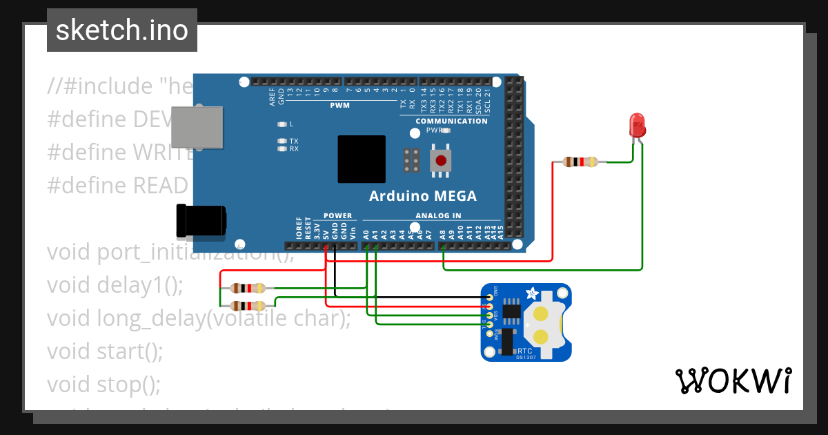 Ds1307i2cimplimentation Wokwi Esp32 Stm32 Arduino Simulator 9008