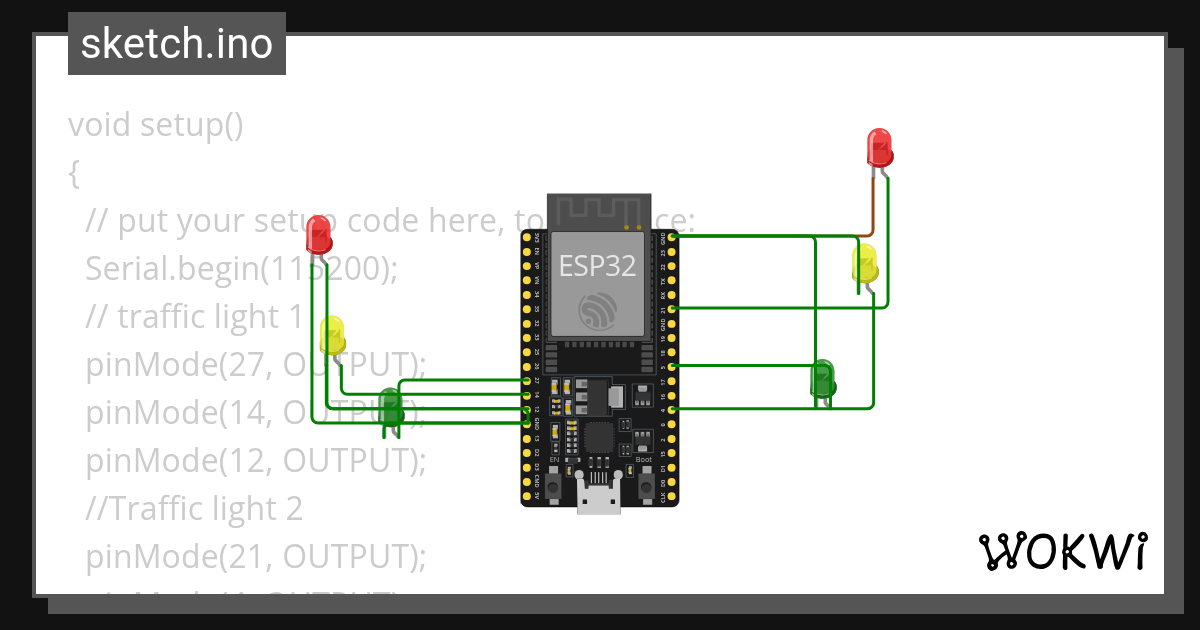 day2 task 3 - Wokwi ESP32, STM32, Arduino Simulator