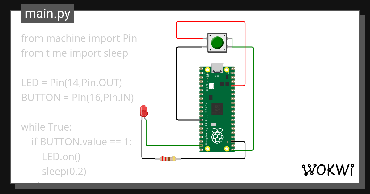 button light - Wokwi ESP32, STM32, Arduino Simulator button light - Wokwi ESP32, STM32, Arduino Simulator