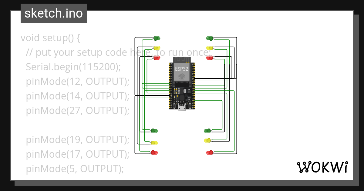 day2 - Wokwi ESP32, STM32, Arduino Simulator