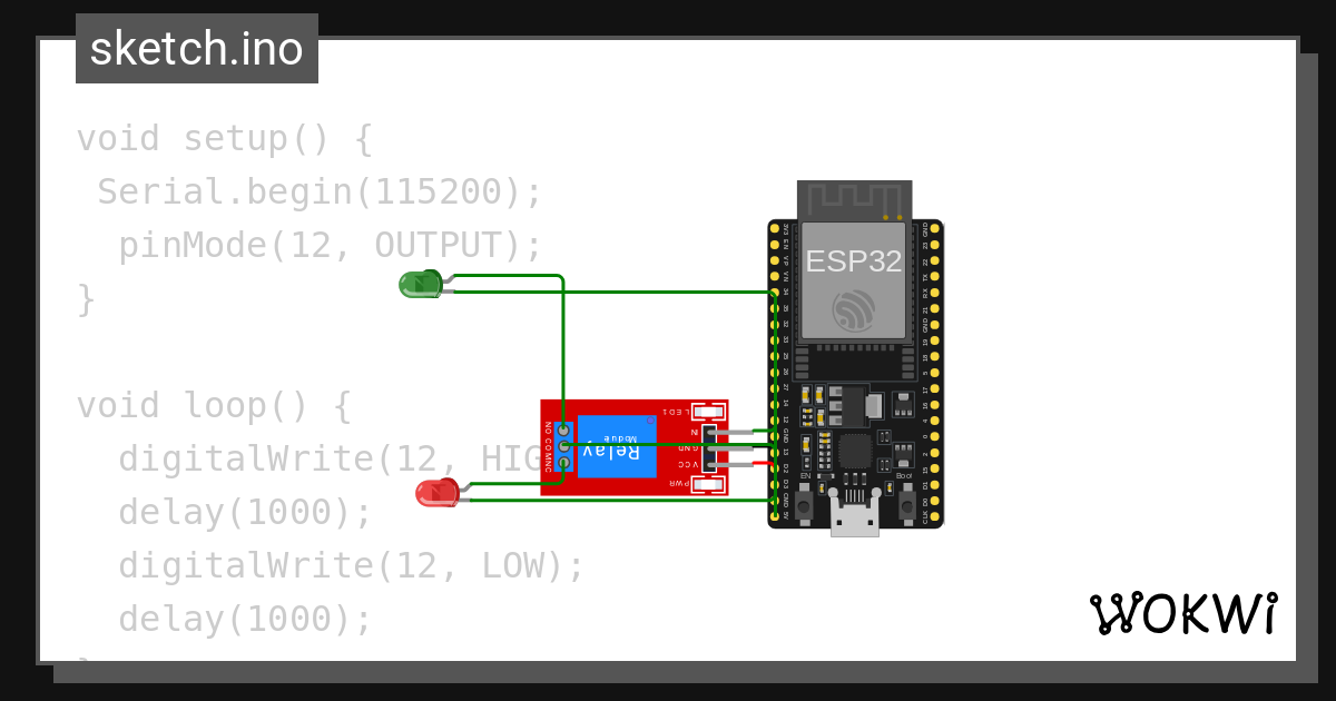 382suresh K Relay Wokwi Esp32 Stm32 Arduino Simulator 