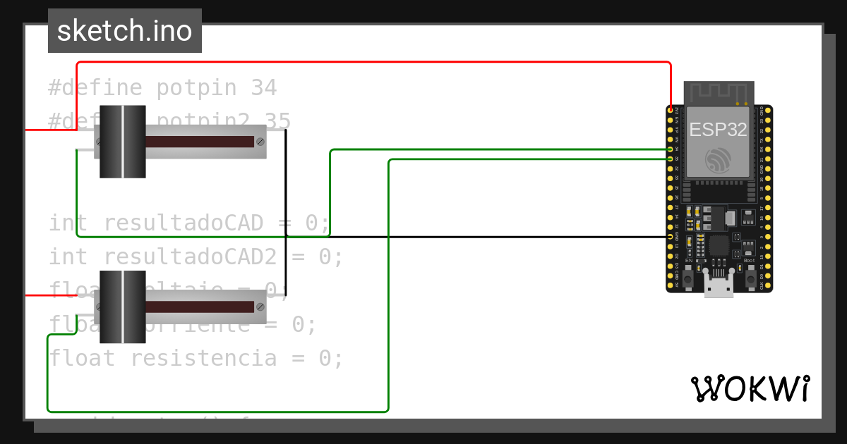 Ohmetro Calculo De Resistencia Wokwi Esp32 Stm32 Arduino Simulator 5391
