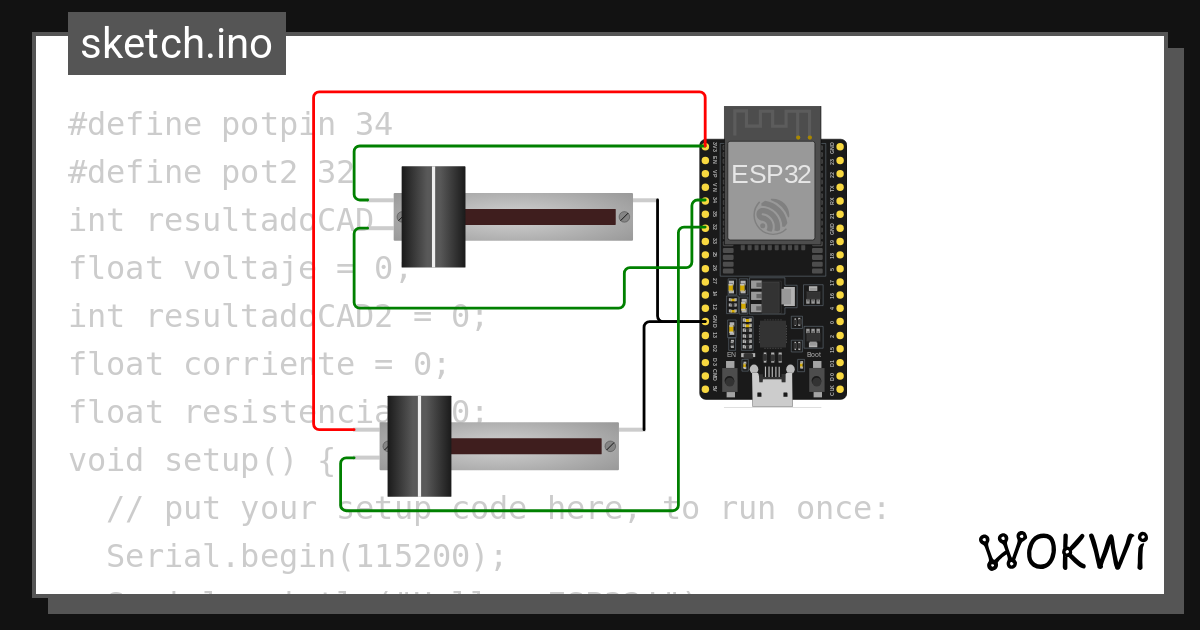 Ohmetro Wokwi Esp32 Stm32 Arduino Simulator 4743