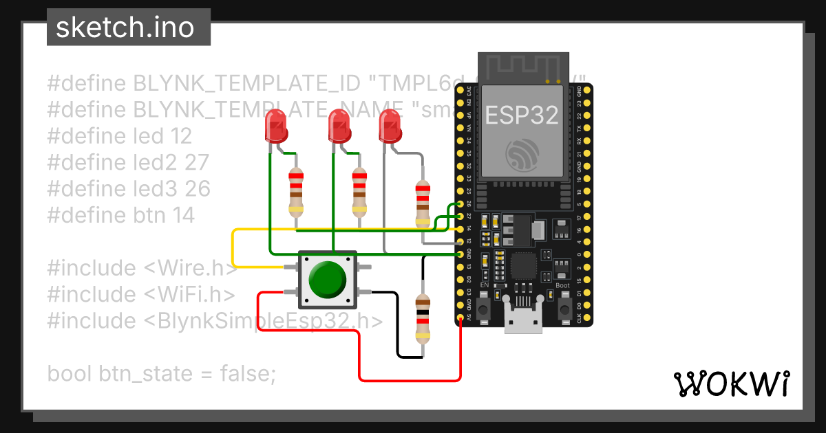 Wokwi - Online ESP32, STM32, Arduino Simulator