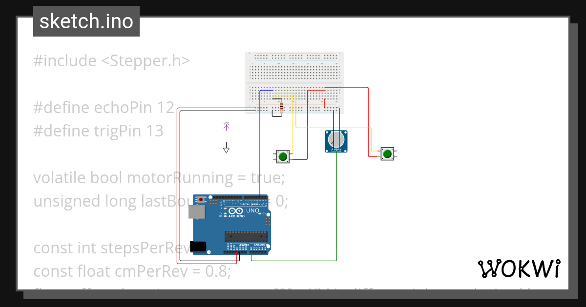 MAK451 mini project (4) - Wokwi ESP32, STM32, Arduino Simulator